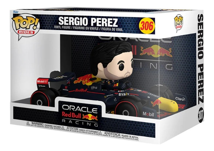 Funko Pop Ride Super Deluxe: Formula 1 - Sergio Checo Pérez - Koh Darshan